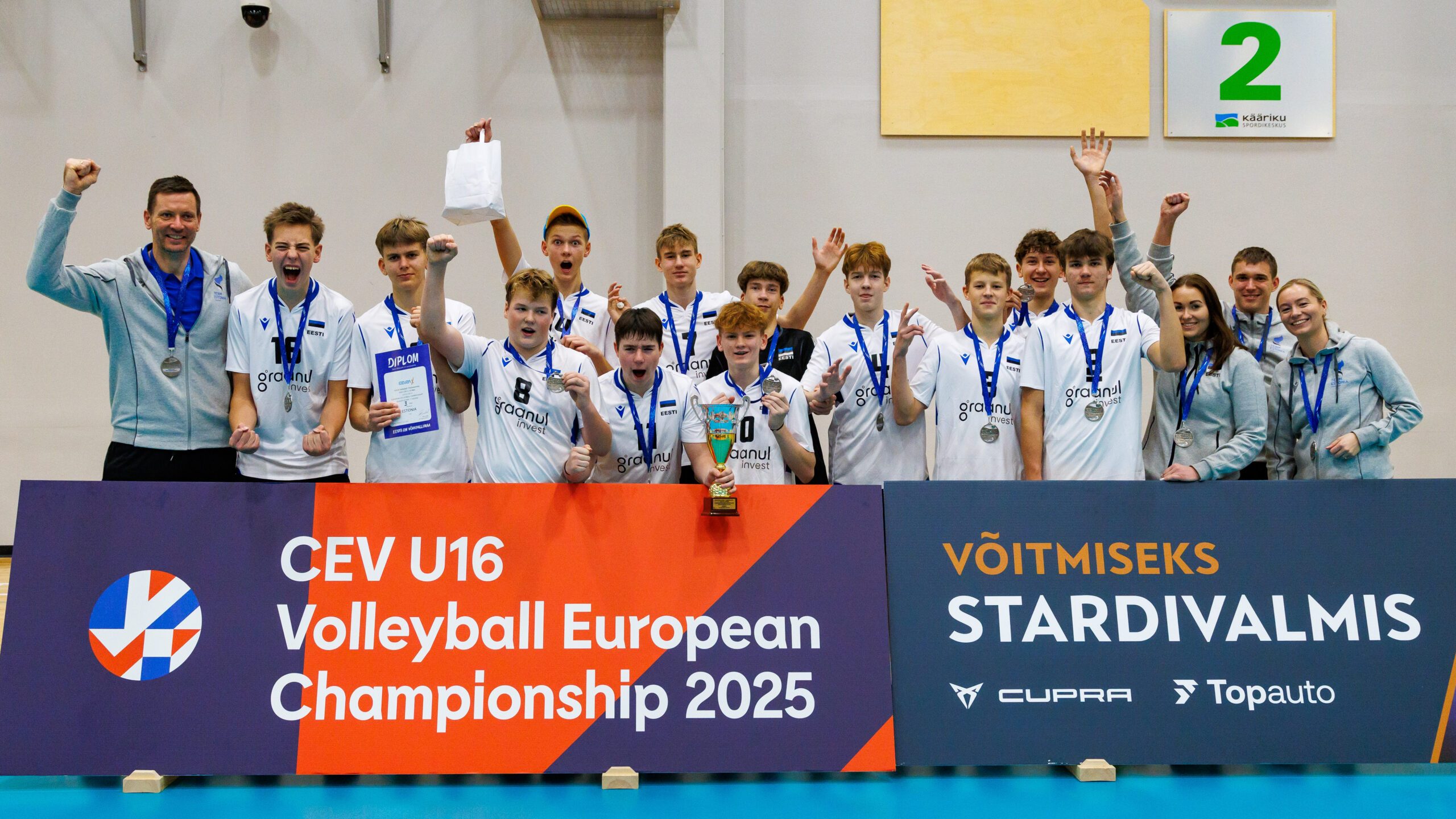 U16 koondis 2024 - Eesti Võrkpalli Liit